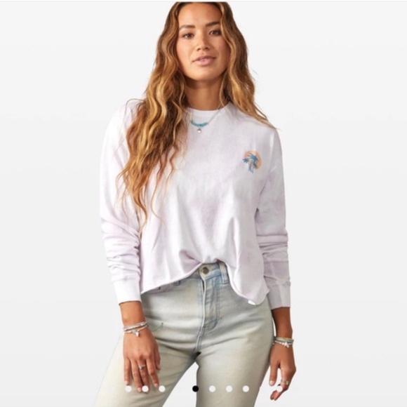 Pura Vida | Tops | Nwt Pura Vida Surf Tour Boxy Lavender Tie Dye Shirt ...